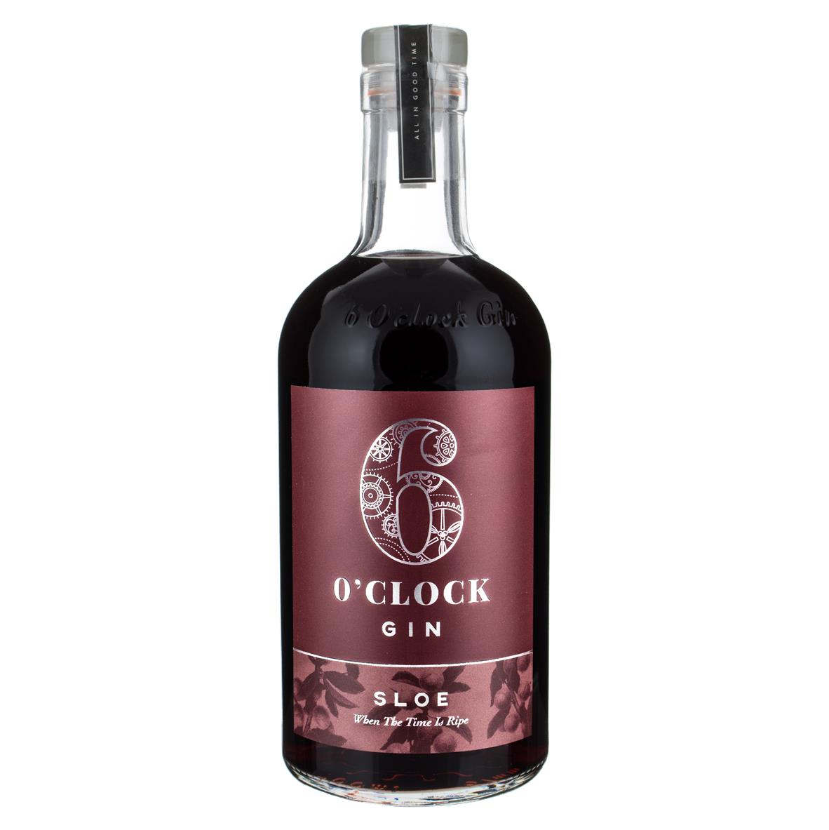 6 O'Clock Sloe Gin 70cl, 26% | Rusty Nail Spirits | Next Day Delivery